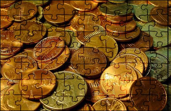 Coins Jigsaw Puzzle Online | Jspuzzles.Com