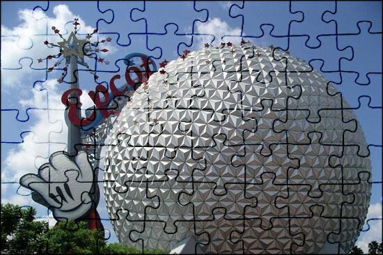 Rompecabezas De Epcot Center, Orlando, Florida, Estados Unidos
