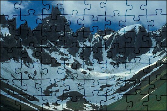 Aghileen Pinnacles, Lefthand Valley, Wilderness Area Jigsaw