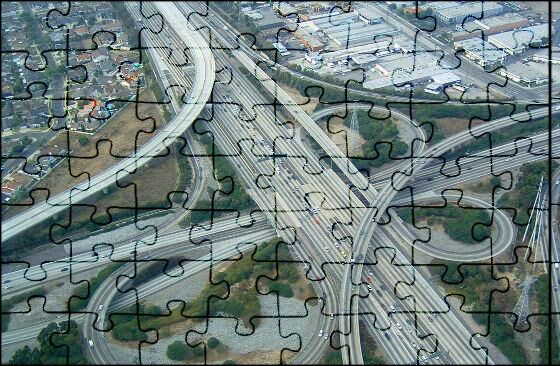 Interchange Jigsaw Puzzle Online | Jspuzzles.Com