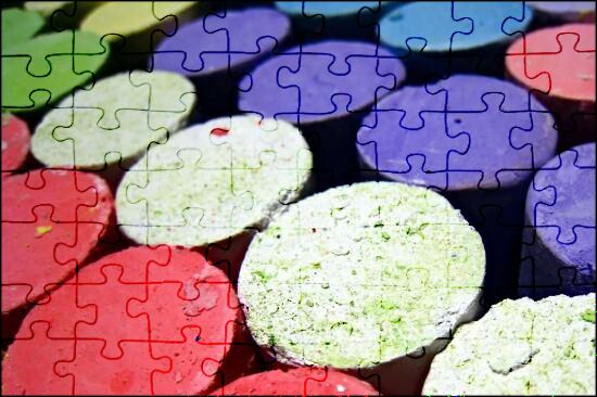 Chalk Jigsaw Puzzle Online | Jspuzzles.Com