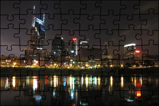 Tennessee at Night Jigsaw Puzzle Online | Jspuzzles.Com