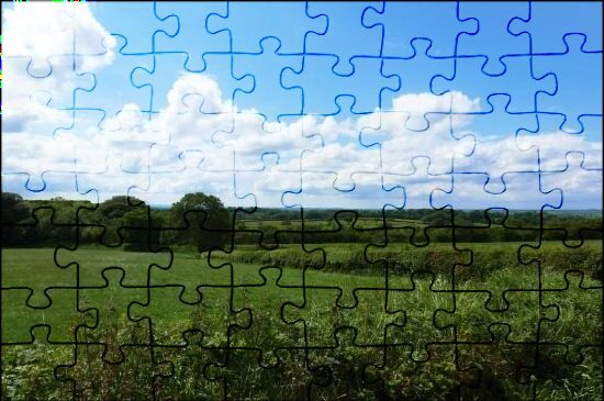 Scenery, Devon, England Jigsaw Puzzle Online | Jspuzzles.Com