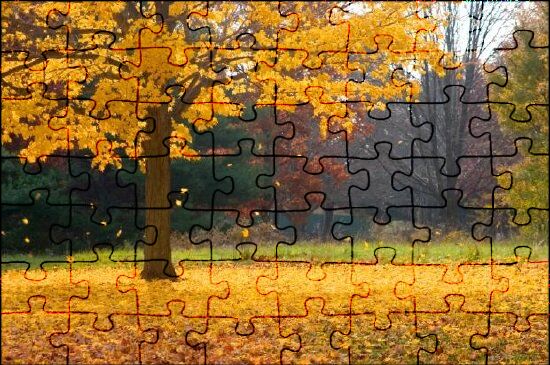 Falling Leaves Jigsaw Puzzle Online | Jspuzzles.Com