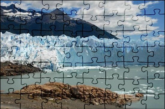 The Perito Moreno Glacier, Patagonia, Argentina Jigsaw Puzzle