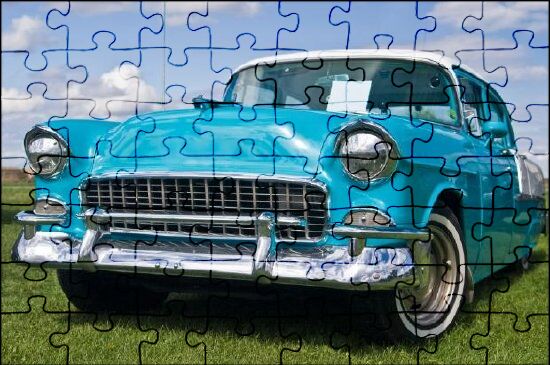 Chevy 57 Jigsaw Puzzle Online | Jspuzzles.Com