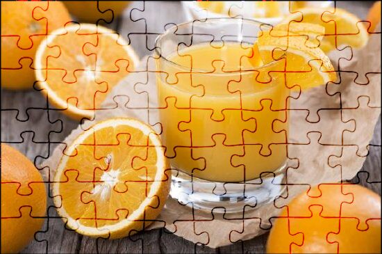 Orange Juice Jigsaw Puzzle Online | Jspuzzles.Com