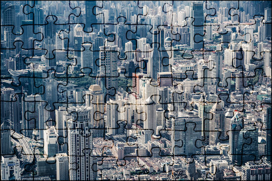 Puzzle Cityview, Shanghai, Chine Gratuit | Jspuzzles.Com
