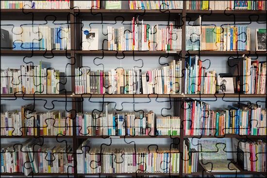 Bookcase Jigsaw Puzzles Online | JSPuzzles.com