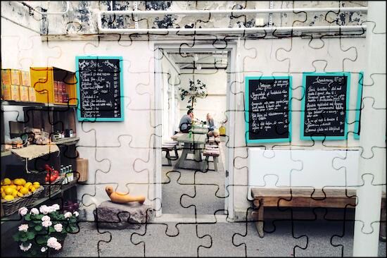 Cafe Jigsaw Puzzles Online | JSPuzzles.com