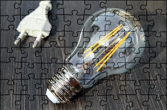 Light Bulb Jigsaw Puzzle Online | Jspuzzles.Com