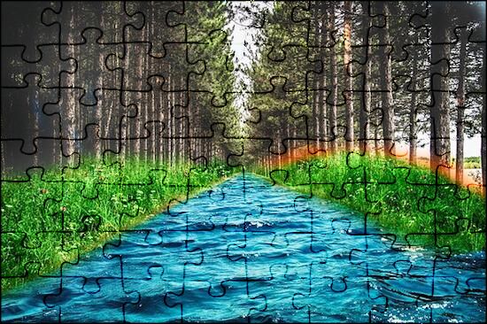 Rompecabezas De El Río | Jspuzzles.Com