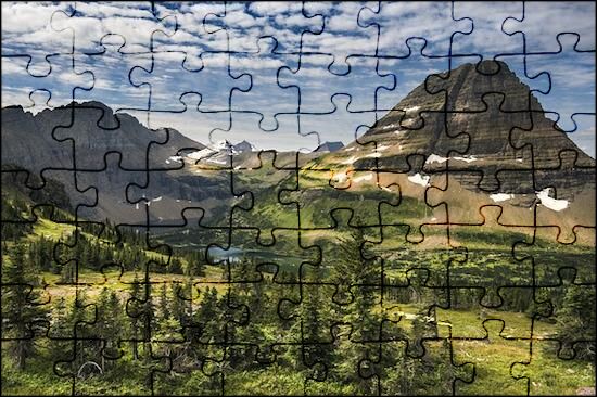 Mountains Landscape Jigsaw Puzzle Online | Jspuzzles.Com