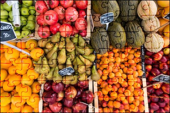Fresh Fruit Jigsaw Puzzle Online | Jspuzzles.Com