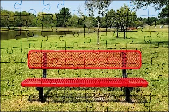 Bench Jigsaw Puzzles Online | JSPuzzles.com