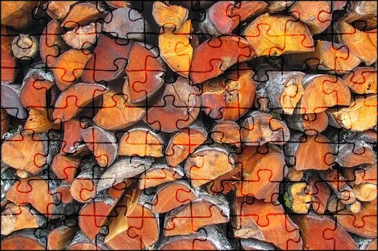 Wood Logs Jigsaw Puzzle Online | Jspuzzles.Com