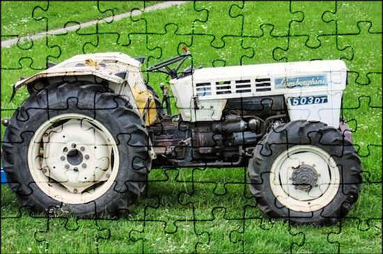 Tractor Jigsaw Puzzles Online | JSPuzzles.com