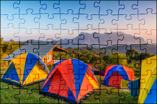 Tent Jigsaw Puzzles Online | JSPuzzles.com