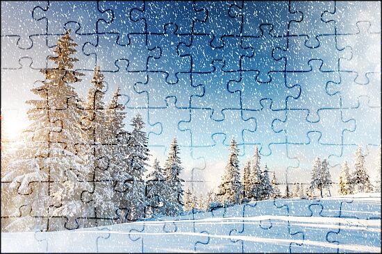 Mountain Landscape, Carpathian, Ukraine Jigsaw Puzzle Online