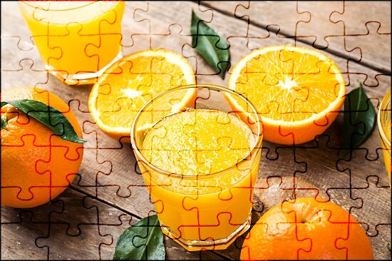 Orange Juice Jigsaw Puzzles Online | JSPuzzles.com