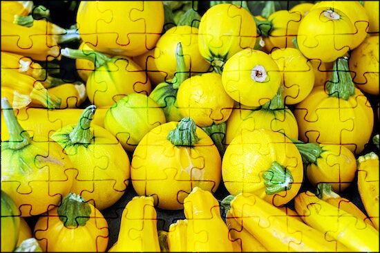 Yellow Round Vegetables Jigsaw Puzzle Online | Jspuzzles.Com