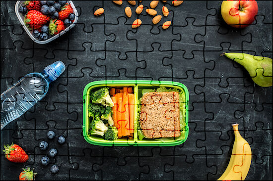 Healthy Lunch Box Jigsaw Puzzle Online | Jspuzzles.Com