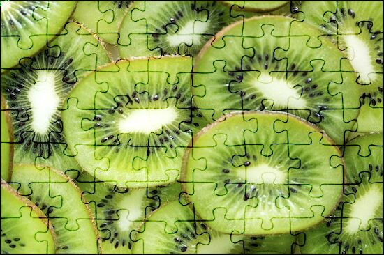 Kiwi Slices Jigsaw Puzzle Online | Jspuzzles.Com