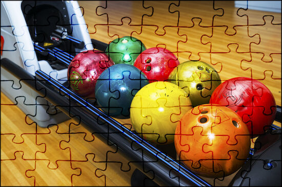 Bowling Balls Jigsaw Puzzle Online | Jspuzzles