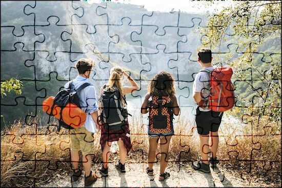 Backpackers Jigsaw Puzzle Online | Jspuzzles