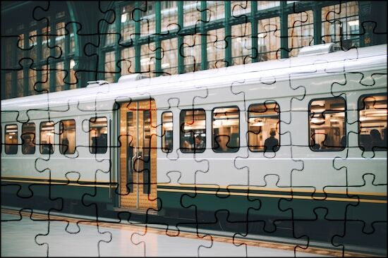 Train Station Jigsaw Puzzle Online | Jspuzzles