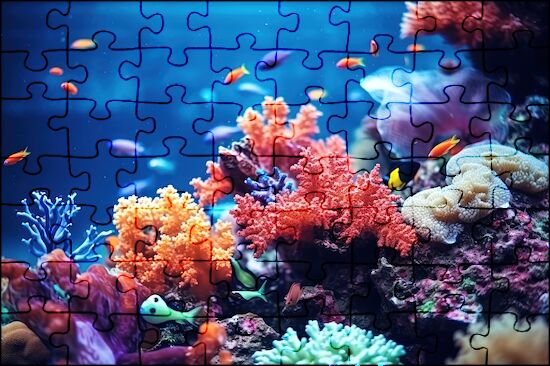 Coral Underwater Aquarium Jigsaw Puzzle Online | Jspuzzles