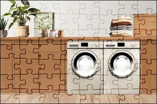 Aesthetic Laundry Room Jigsaw Puzzle Online | Jspuzzles
