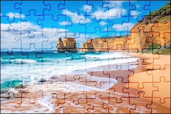 Great Ocean Road Jigsaw Puzzle Online | Jspuzzles