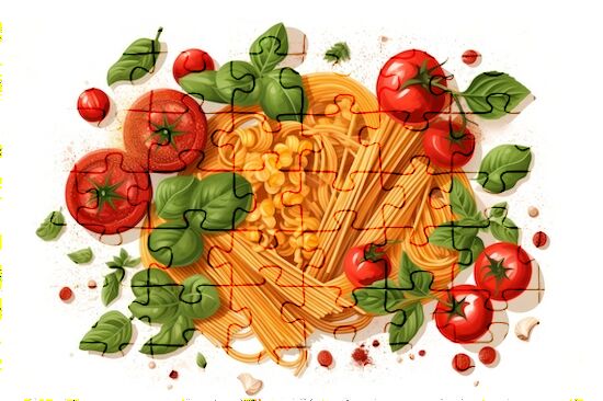 Spaghetti Recipe Ingredient Jigsaw Puzzle Online | Jspuzzles