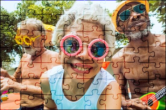 Grandparents Party Jigsaw Puzzle Online | Jspuzzles