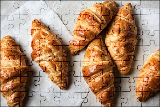 Homemade Croissants Jigsaw Puzzle Online | Jspuzzles