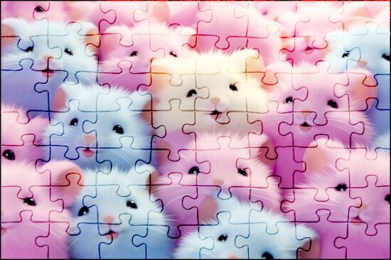Fluffy Hamsters Jigsaw Puzzle Online | Jspuzzles