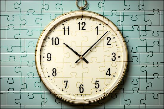 Analog Clock Jigsaw Puzzle Online | Jspuzzles