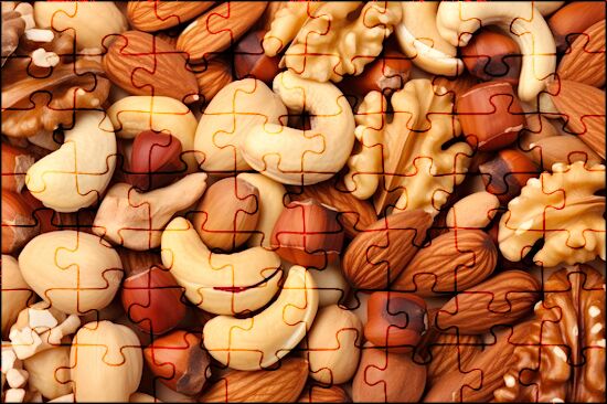 Mixed Nuts Jigsaw Puzzle Online | Jspuzzles