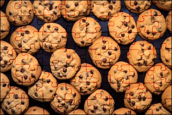 Chocolate Cookies Jigsaw Puzzle Online | Jspuzzles