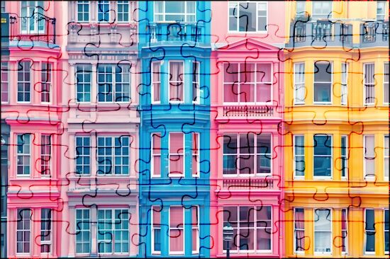 Building in All Colors Jigsaw Puzzle Online | Jspuzzles