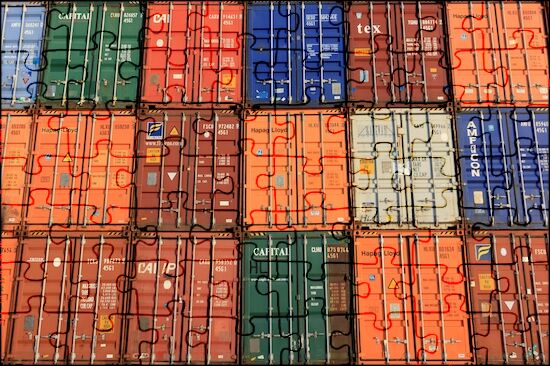 Shipping Containers Jigsaw Puzzle Online | Jspuzzles