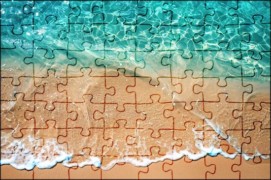 Sandy Beach Jigsaw Puzzle Online | Jspuzzles