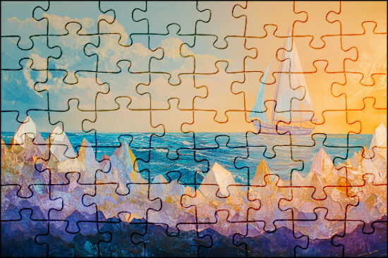 The Crystal Sea Jigsaw Puzzle Online | Jspuzzles