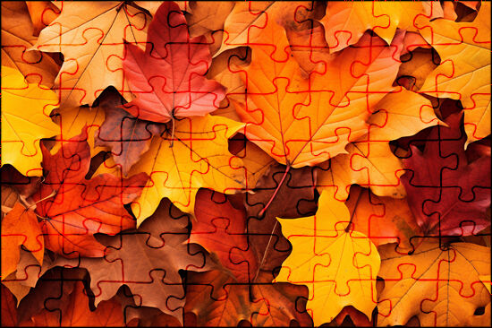 Crisp Autumn Leaves Jigsaw Puzzle Online | Jspuzzles