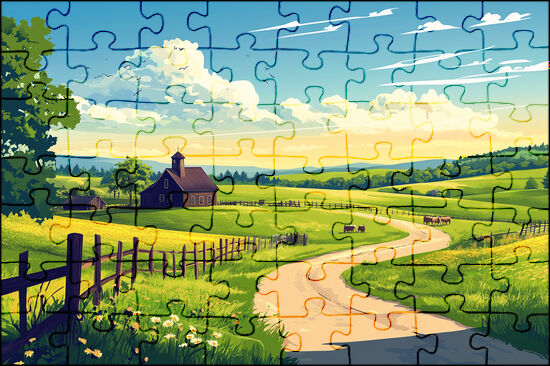 Landscape Jigsaw Puzzles Online | JSPuzzles