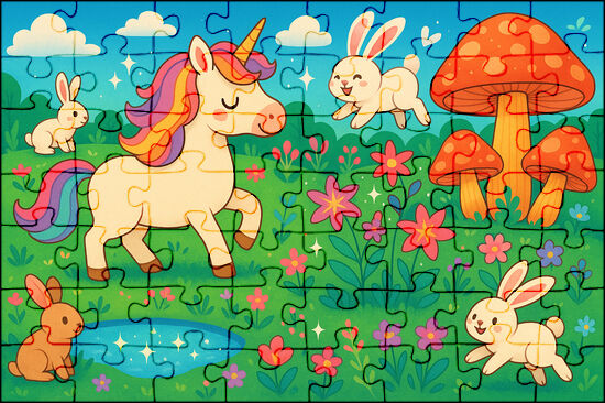 Fantasy Meadow Jigsaw Puzzle Online | Jspuzzles