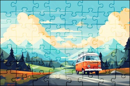 Puzzle Voyage Sur La Route Gratuit | Jspuzzles