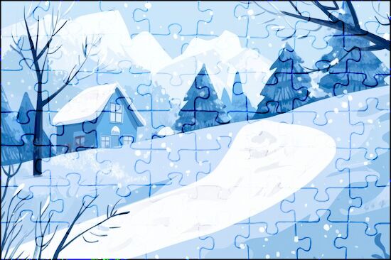 Rompecabezas De Invierno En Las Montañas | Jspuzzles