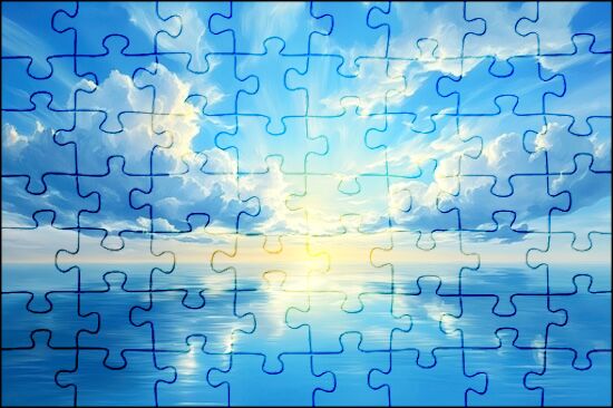 Ultramarine Blue Sky Jigsaw Puzzle Online | Jspuzzles
